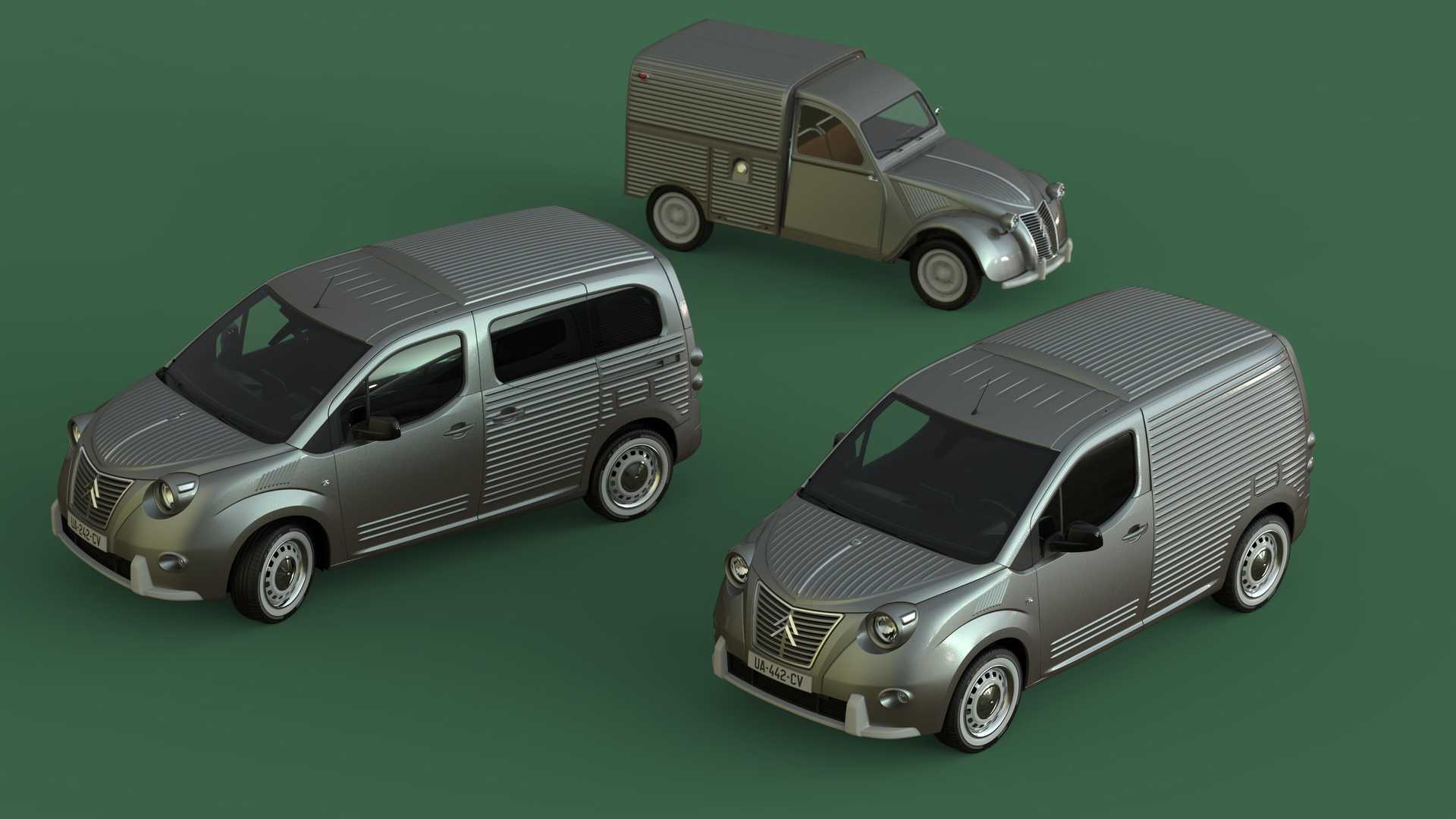 Το Citroen Berlingo αναβιώνει το 2CV Fourgonnette - Εν Κινήσει